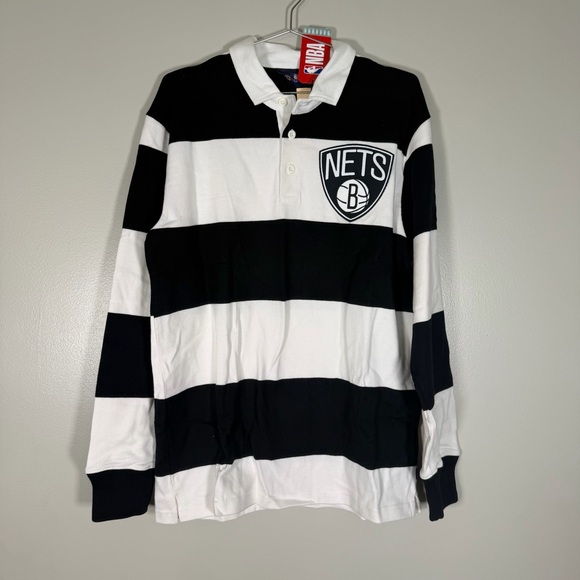 Rowing Blazers | Shirts | New Brooklyn Nets Rugby Striped Shirt Size ...